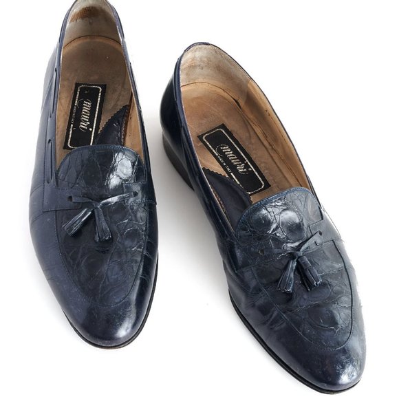 Mauri | Shoes | Mens Mauri Alligator Loafer Tassel Sz 95 | Poshmark